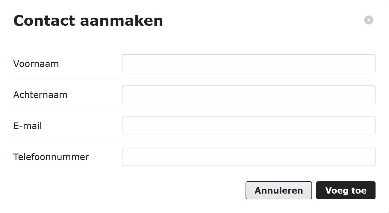 Contactenboek - 101 Solutions